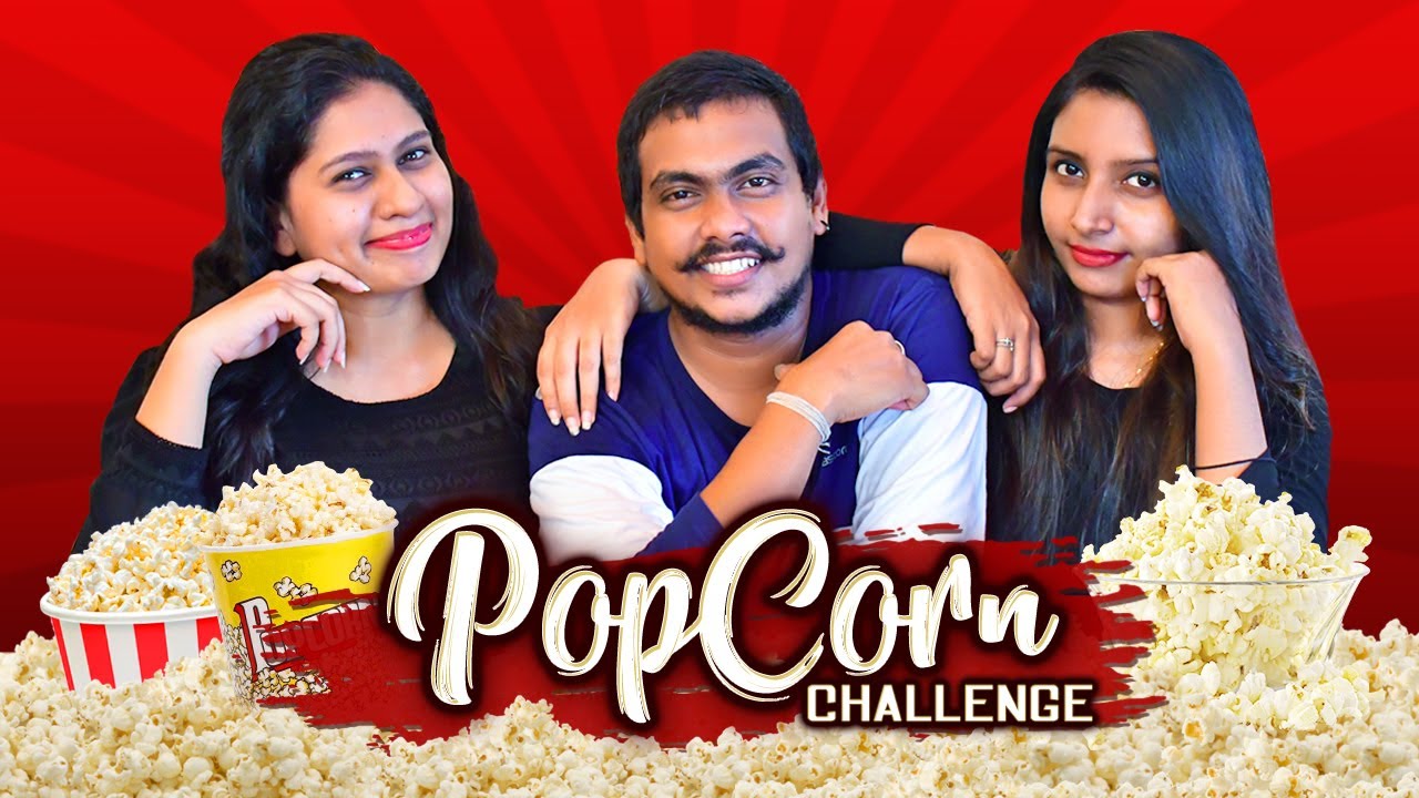 Popcorn Challenge | Popcorn Eating Competition | Food Challenge - YouTube