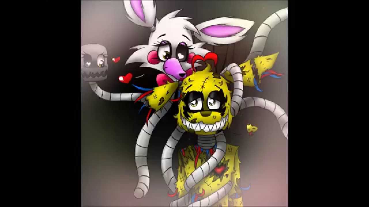 FNAF 3 Spring trap x mangle every time we touch - YouTube