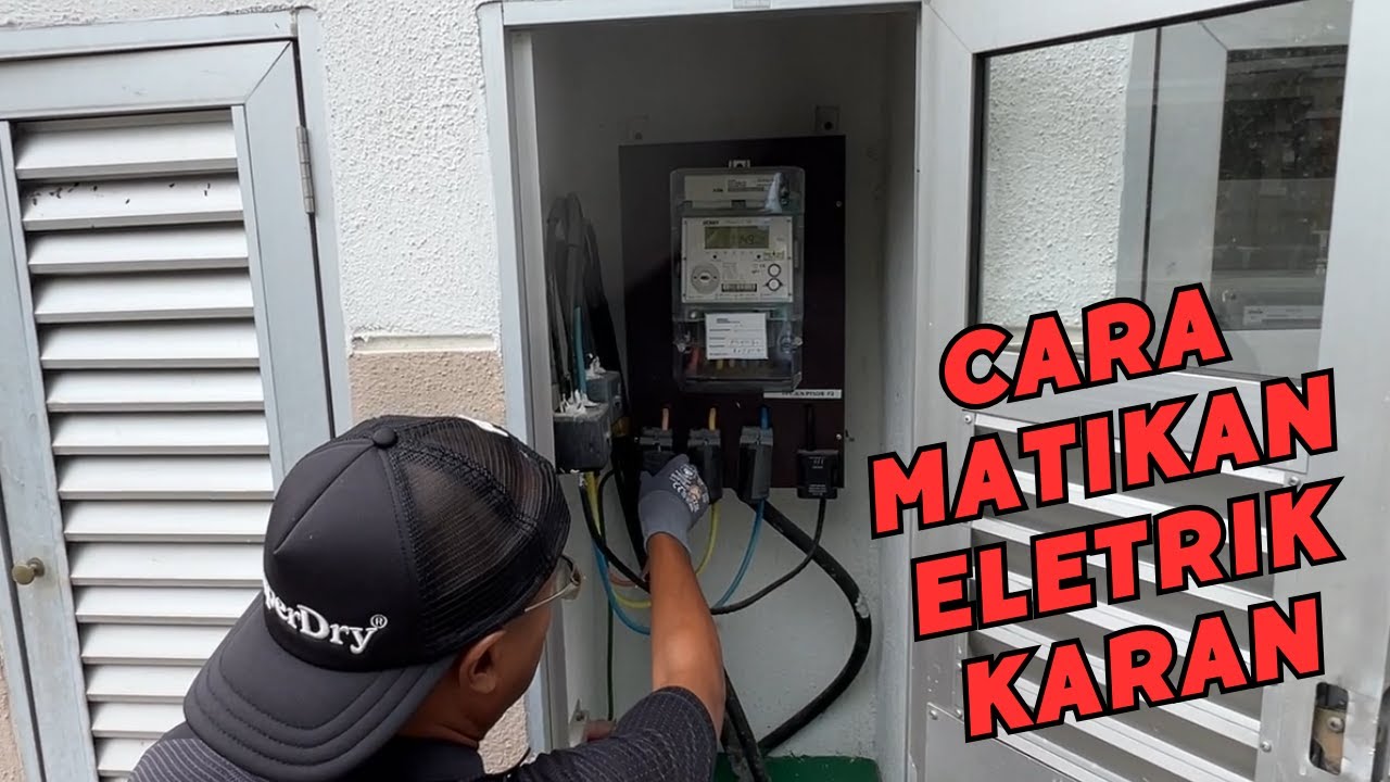 Cara Matikan Supply Elektrik/Electric/Karan/Api pada Distribution Board ...