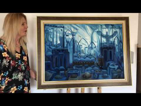 Jerusalem in Prayer , , oil painting by the artist David Rakia - YouTube