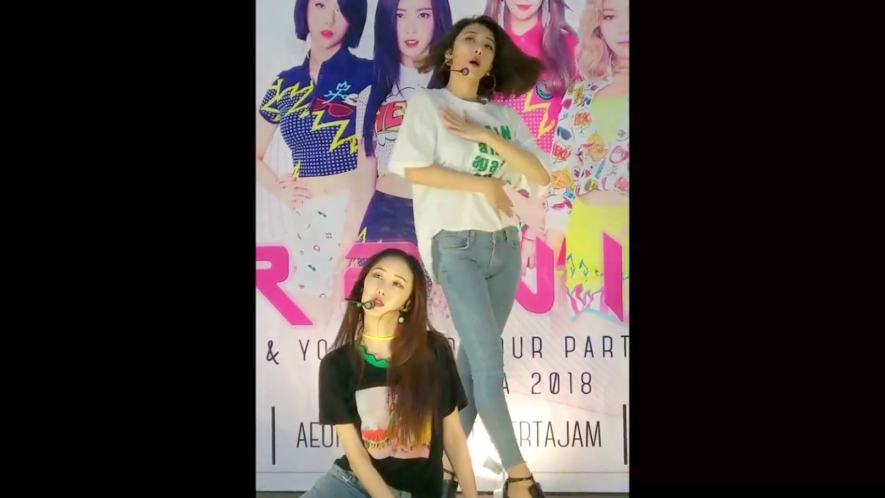 180630 RANIA HYEME - MAKE ME AH FANCAM 라니아 혜미 직캠 (AEON Bukit Mertajam ...