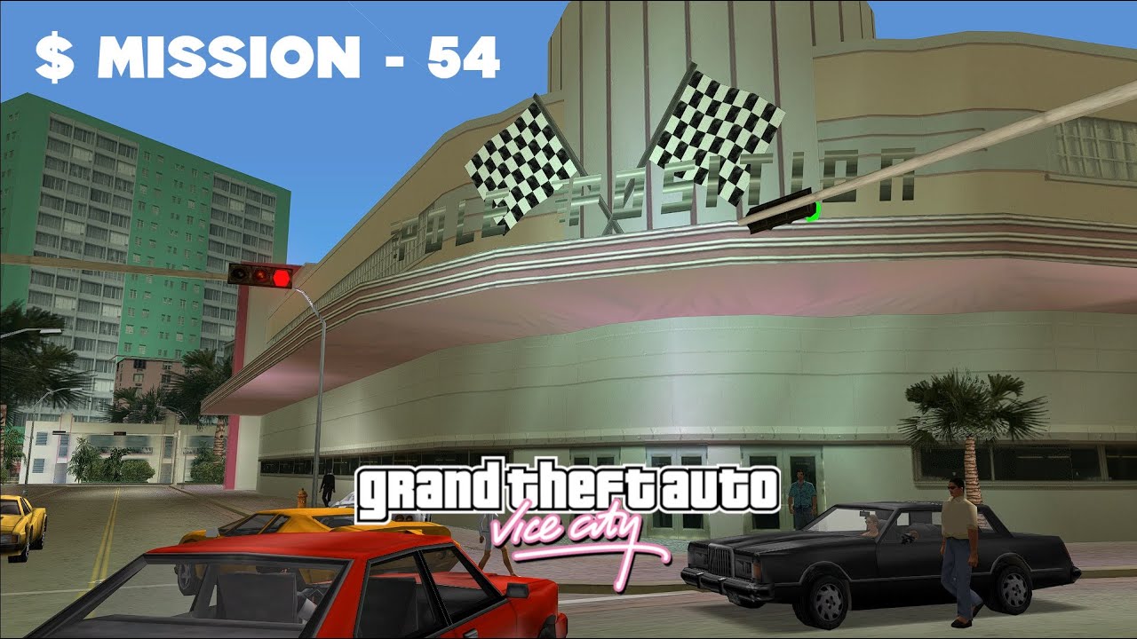 GTA Vice City - Mission #54 - Pole Position Club - YouTube