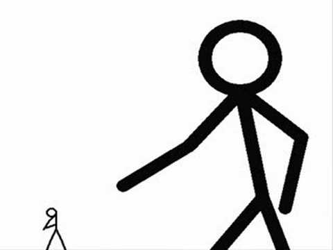 the growing stickman - YouTube