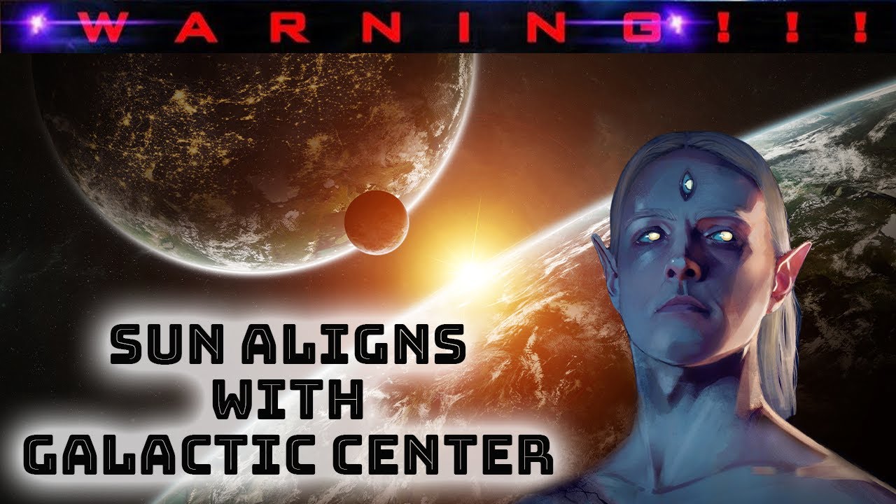 ~INTUITIVE ASTROLOGY~ Sun Aligns with Galactic Center!!! - YouTube