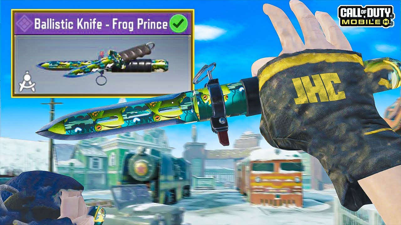 Getting my 1st Ballistic Knife SKIN in CODM - YouTube