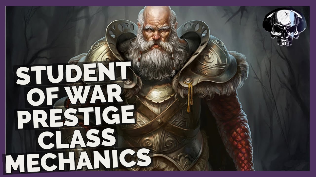 Pathfinder: WotR (Beta) - Student of War Prestige Class Mechanics ...