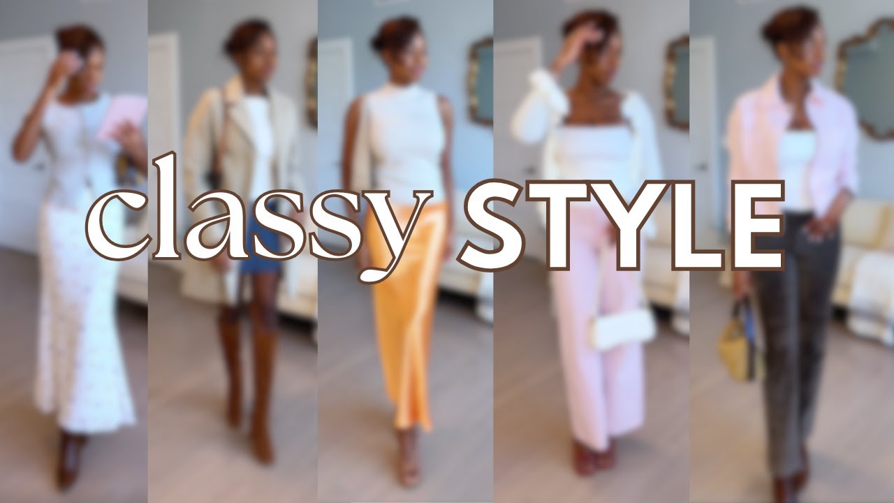 How to dress better by creating a classy closet | Finding your girly ...