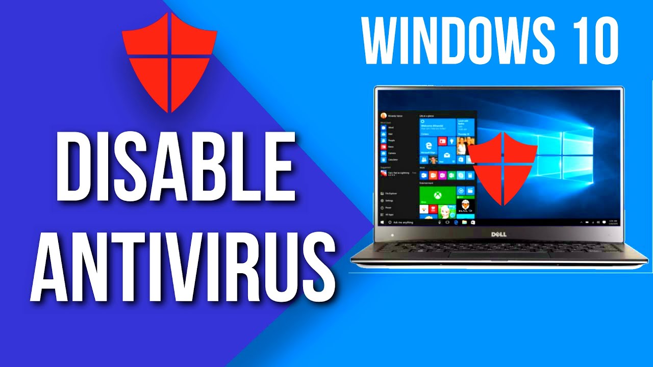 How to Disable Antivirus on Windows 10 | Turn Off Antivirus on Windows ...