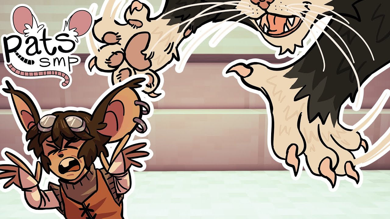 Minecraft cats are actually TERRIFYING [Rats SMP] - YouTube