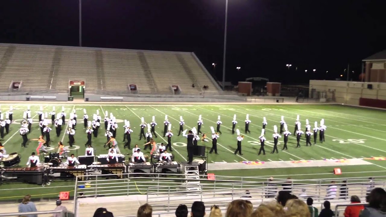Westfield Big Red Band 10 22 13 UIL Performance - YouTube