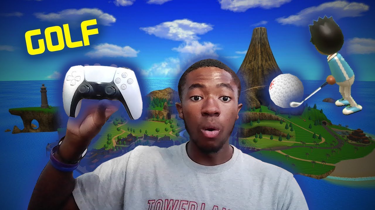 i attempted to use my ps5 controller as a golf club in wii sports ...
