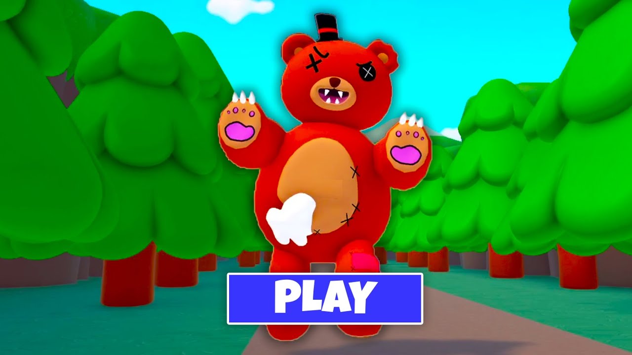 🧸TEAMWORK BEAR ESCAPE! (2 PLAYER OBBY) - YouTube