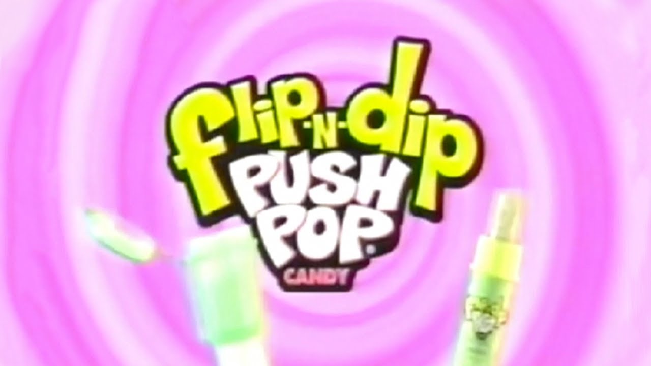Flip-N-Dip "PUSH POP" Commercial RETRO - Early 2000's - - YouTube