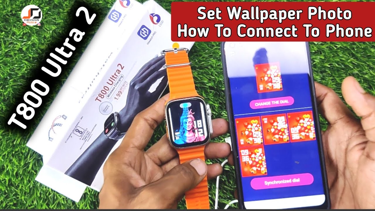 T800 Ultra 2 Set Wallpaper Photo In Smartwatch T800 Ultra 2 How To ...