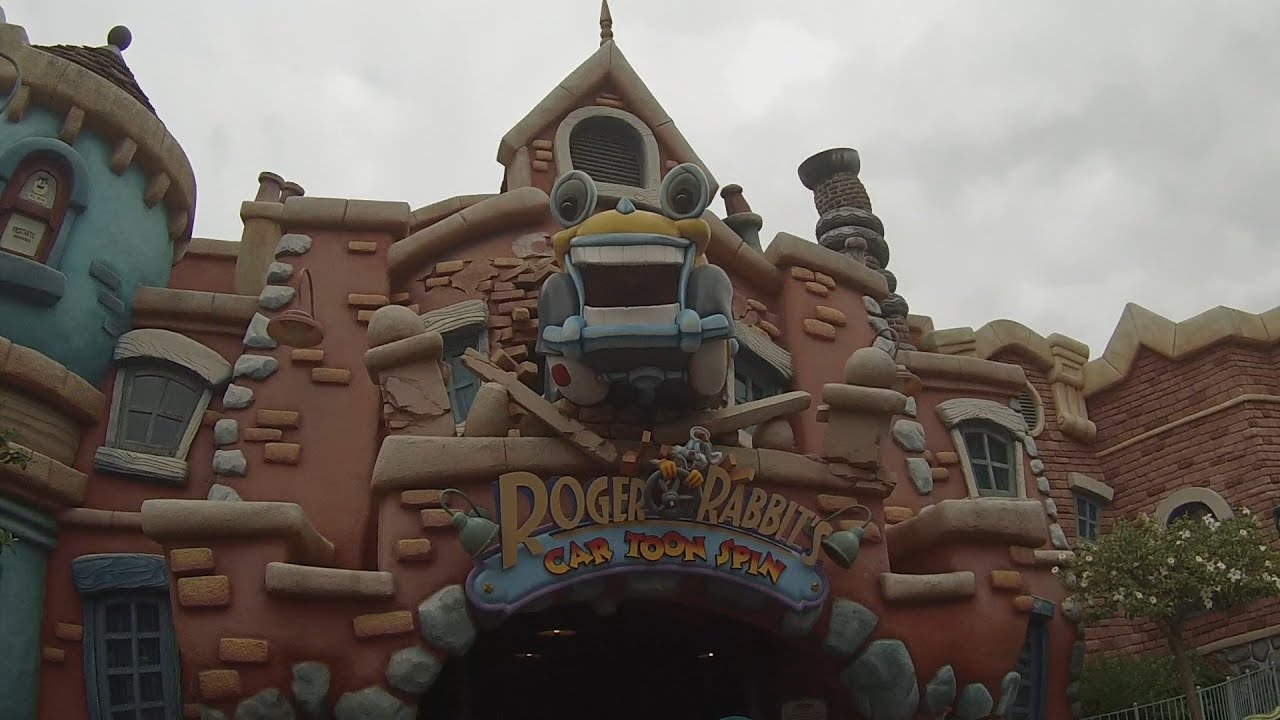 Roger Rabbit's Car Toon Spin @ Disneyland - HD Ride Along - YouTube