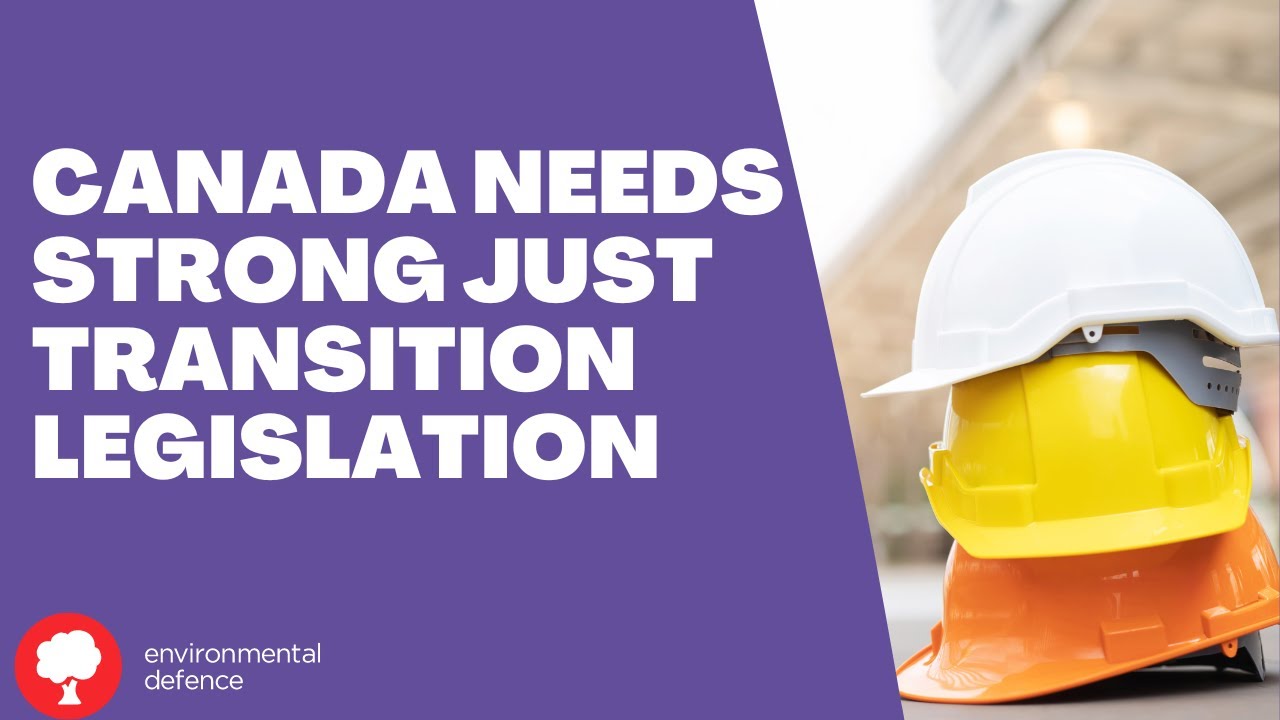 Canada Needs Strong Just Transition Legislation - YouTube