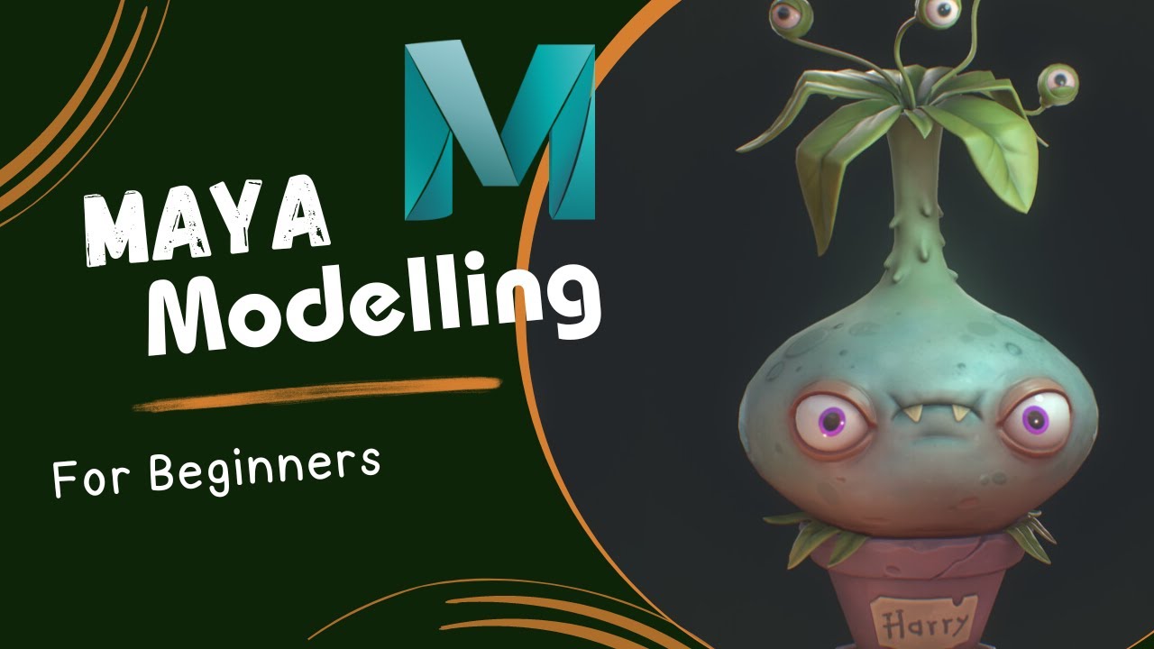 Maya Modelling for beginners | How to model in MAYA ( Killer pot) - YouTube