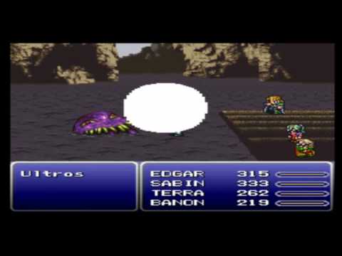 FFVI Boss Battle - Ultros (First Encounter) - YouTube