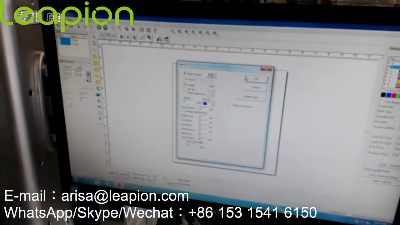 how to use the software - laser marking machine[TEACH] - YouTube