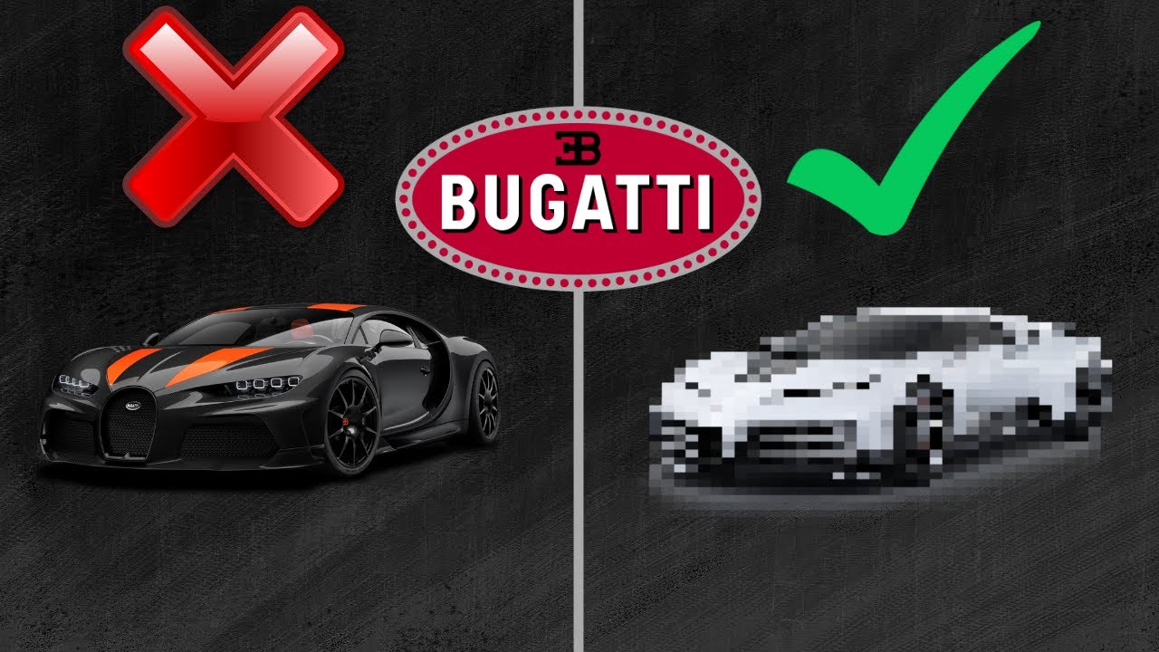 COCHES MAS FEOS Y MAS BONITOS DE BUGATTI - YouTube