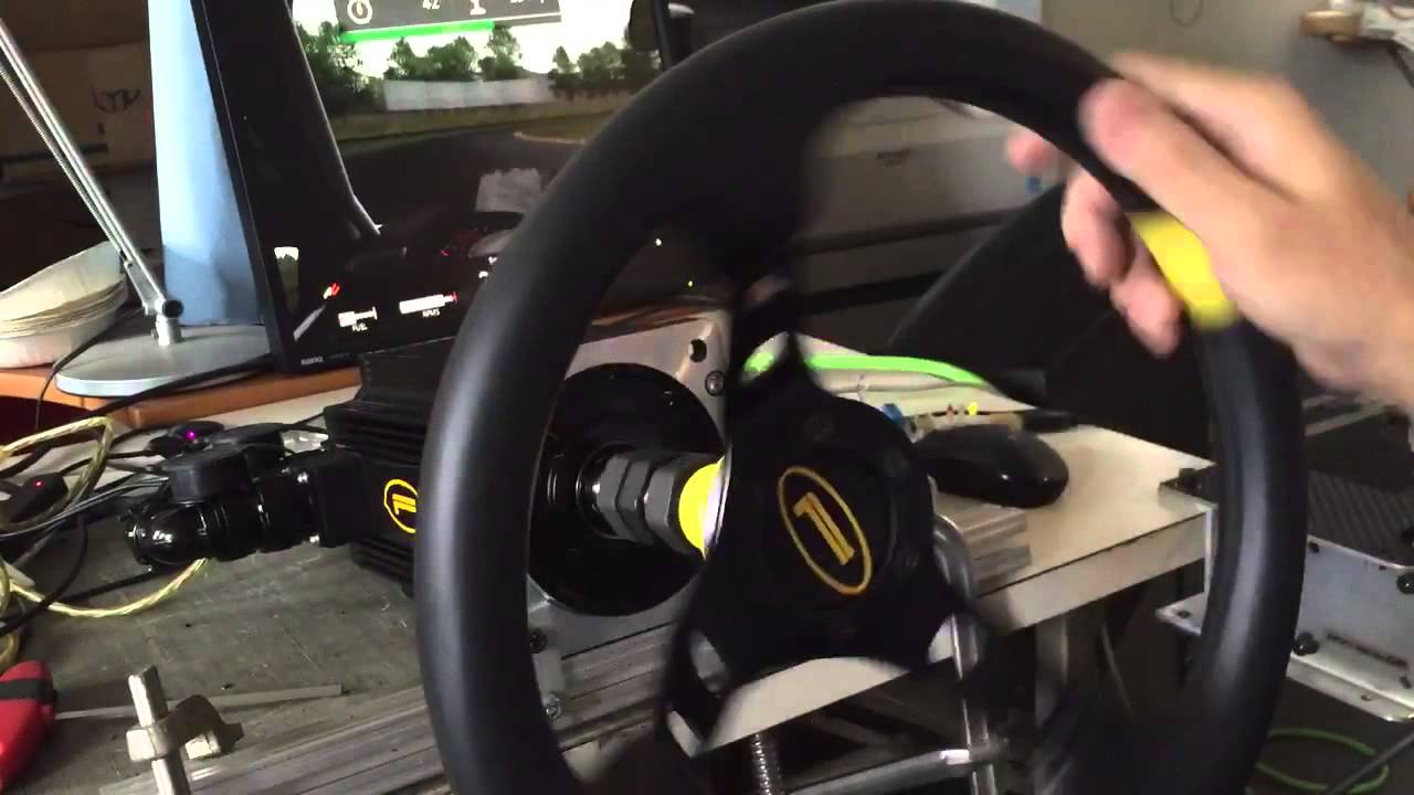 FREX Direct Drive Force Feedback R&D - YouTube