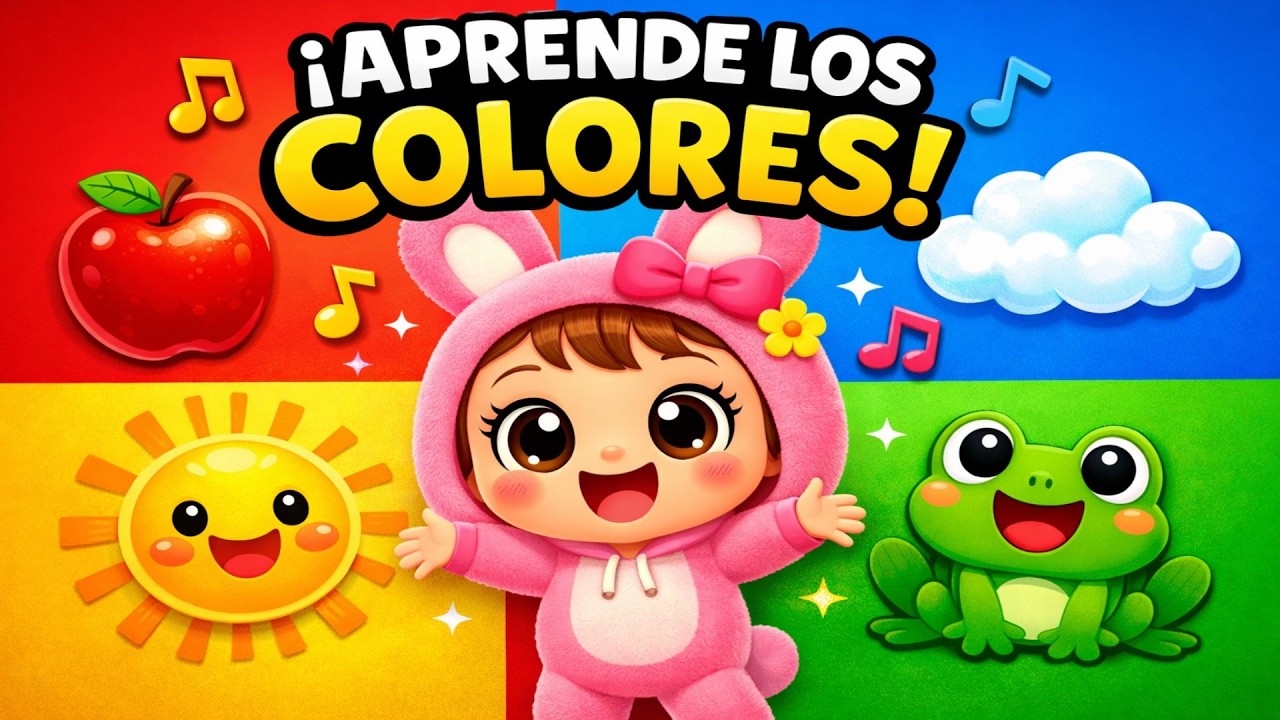 MUNDO DE COLORES - Canción Infantil para Aprender los Colores 🌈 Música ...