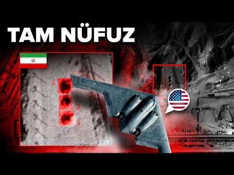 ABD, En Güçlü Sığınak Delici Bombalarını Yağdırdı: Beton Mum Gibi Eriyor!