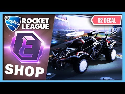*G2* DECAL IS BACK - Rocket League ESPORTS Shop (15 Mai 2019) - YouTube
