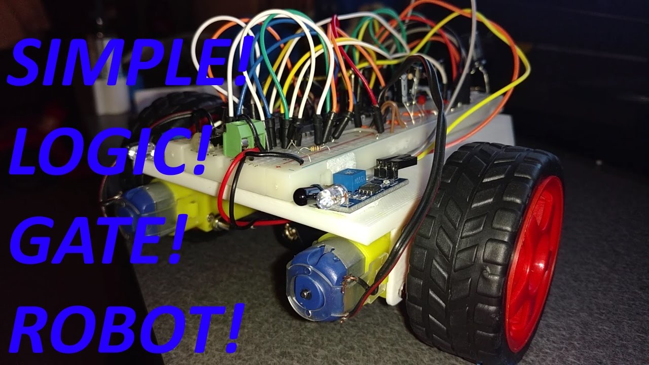 Inspired by Ben Heck - Logic Gate & Timer Robot - YouTube