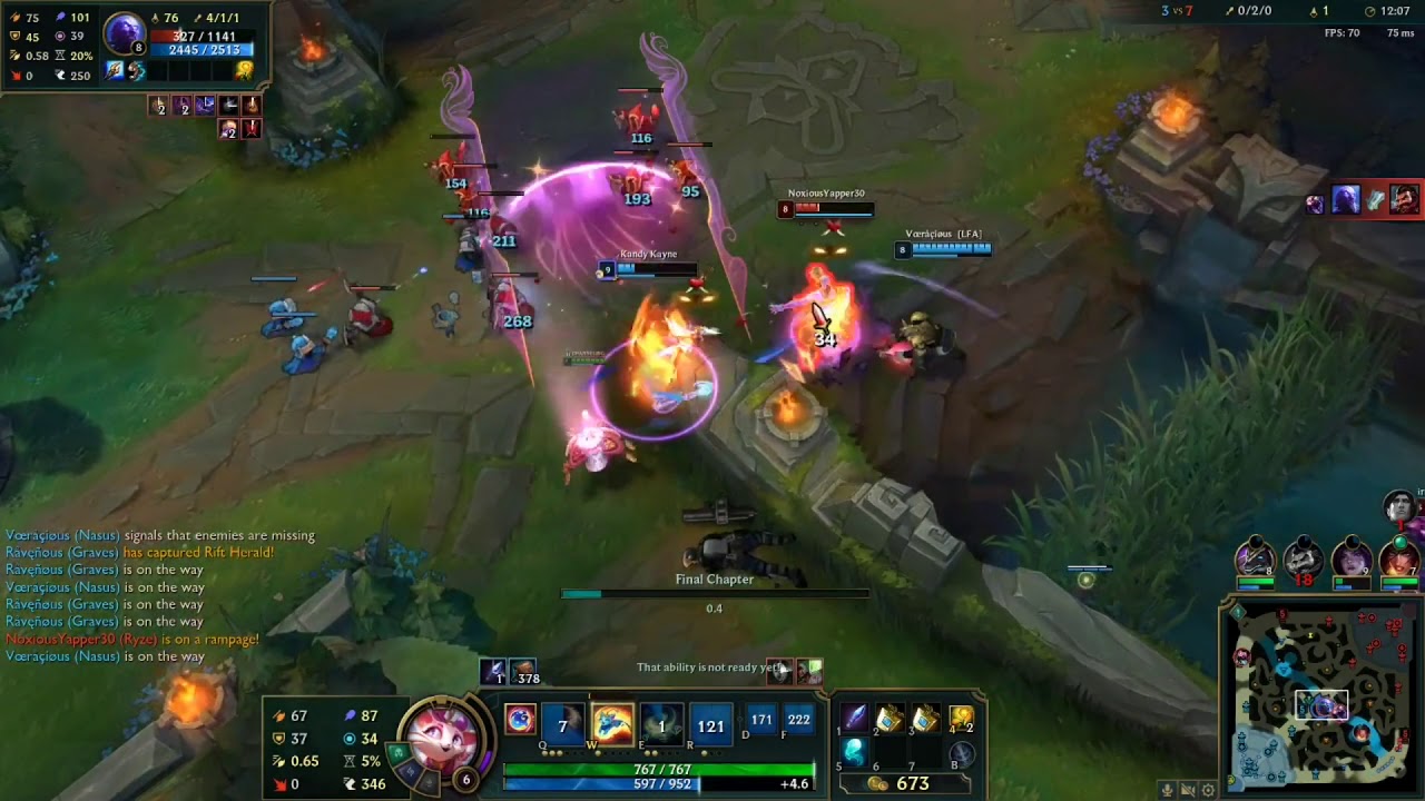 League Of Legends Yuumi Gameplay - YouTube