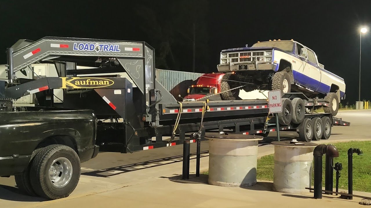 Buying My FIRST Hotshot Trailer | This Load Was... Interesting 🤔 - YouTube