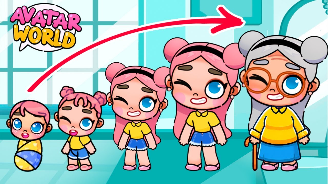 NEW! 😱 Growing Up 💗 Avatar World Characters! - YouTube