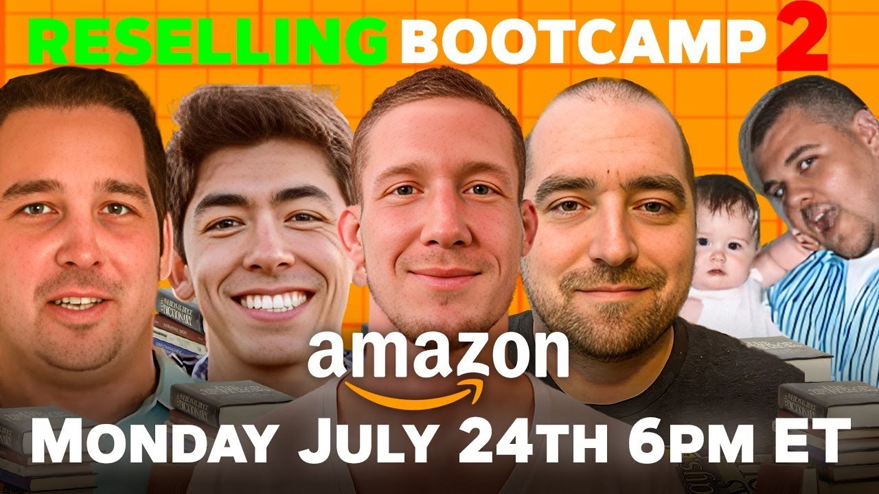How to make 6 figures a year selling on Amazon (LIVE EVENT)- Reselling Bootcamp 2 - YouTube