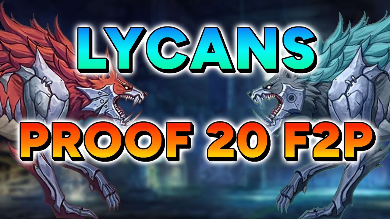 LYCANS TIER 21 | PROOF 20 F2P GAMEPLAY | [Solo Leveling: Arise] MAX ...