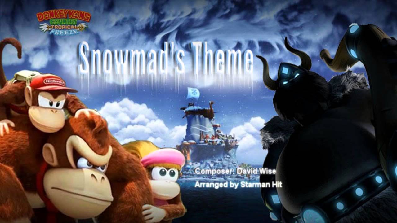 Donkey Kong Country Tropical Freeze - Snowmads' Island Theme (Cover ...