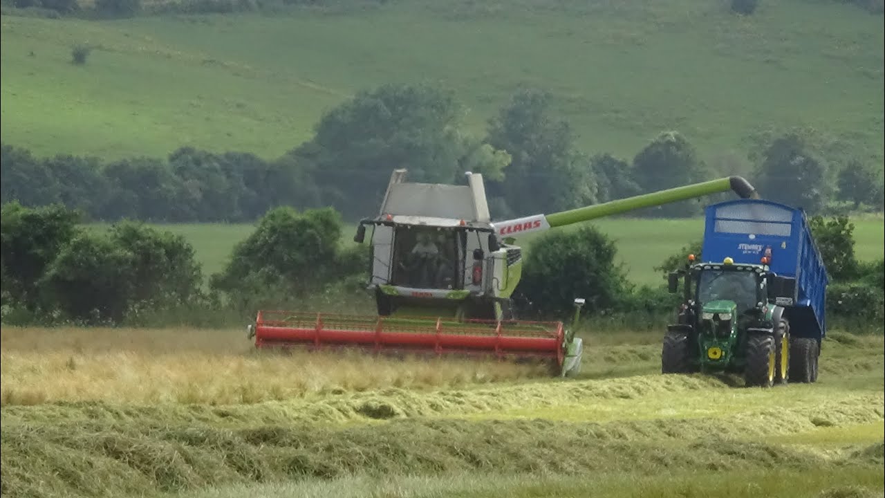 Harvest 2021 is a go! - Combining grass seed with class and John Deere ...