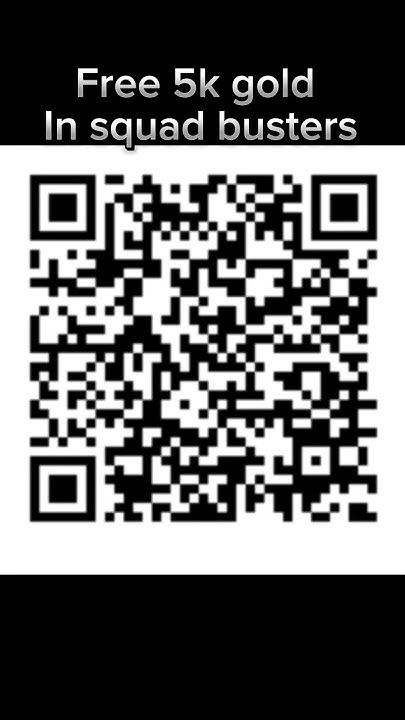 SCAN MY CREATOR QR CODE FOR 5K GOLD ON SQUAD BUSTERS! - YouTube