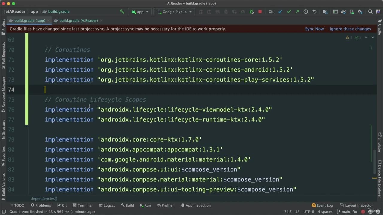 219 Setting up Hilt and adding More dependencies - YouTube