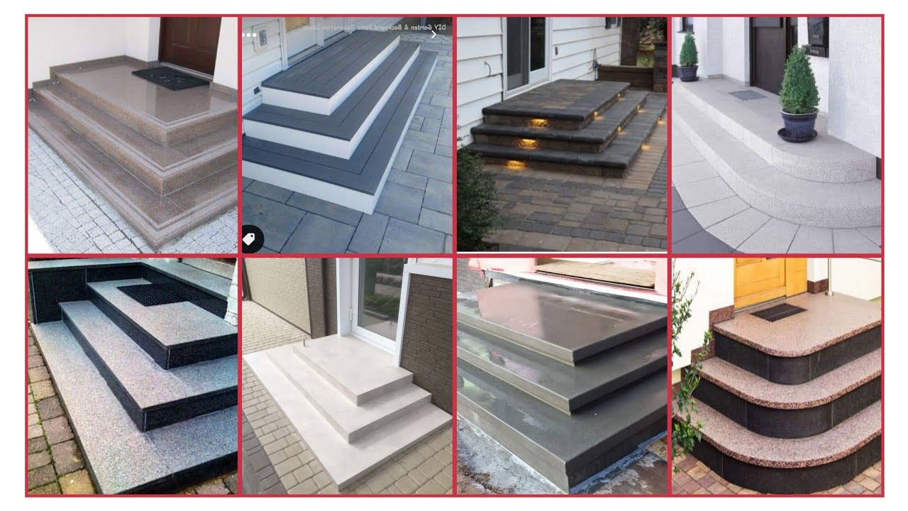 front door stairs design ideas, entry door steps design, main door ...