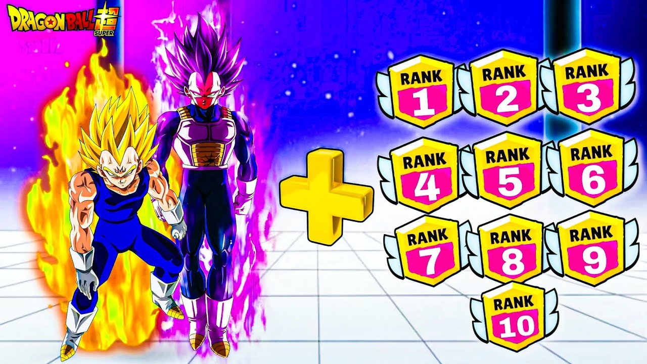 "The Power of a Super Saiyan All Vegeta Forms Top Levels 🔥🔥 || Dragon ...