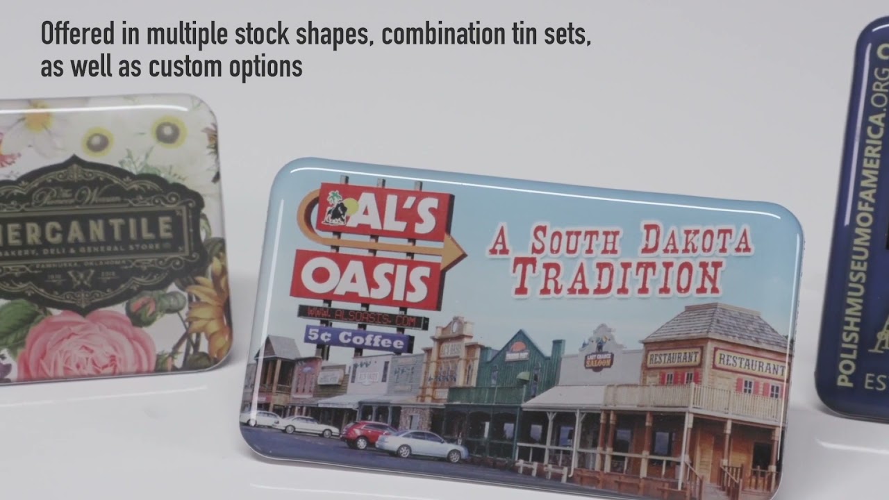 Domed Magnets Unbranded - YouTube