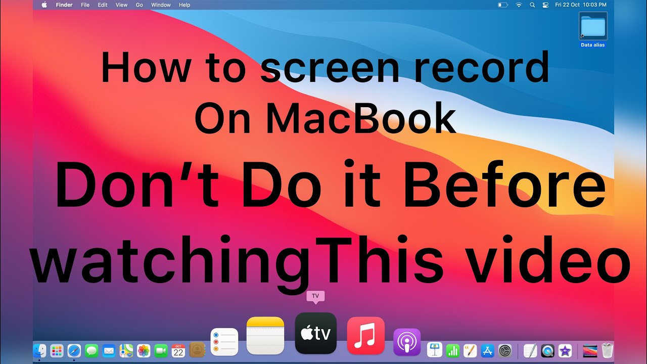 How to Take screen shots and screen recording on MacBook | MacBook ...