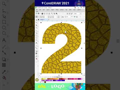 Text effect | Text logo | Corel DRAW tutorials | Shorts | 036 - YouTube