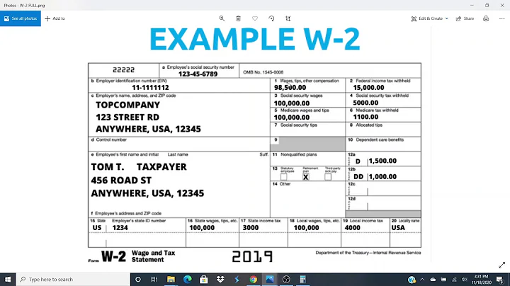 What is the taxable income on w2? (2025)