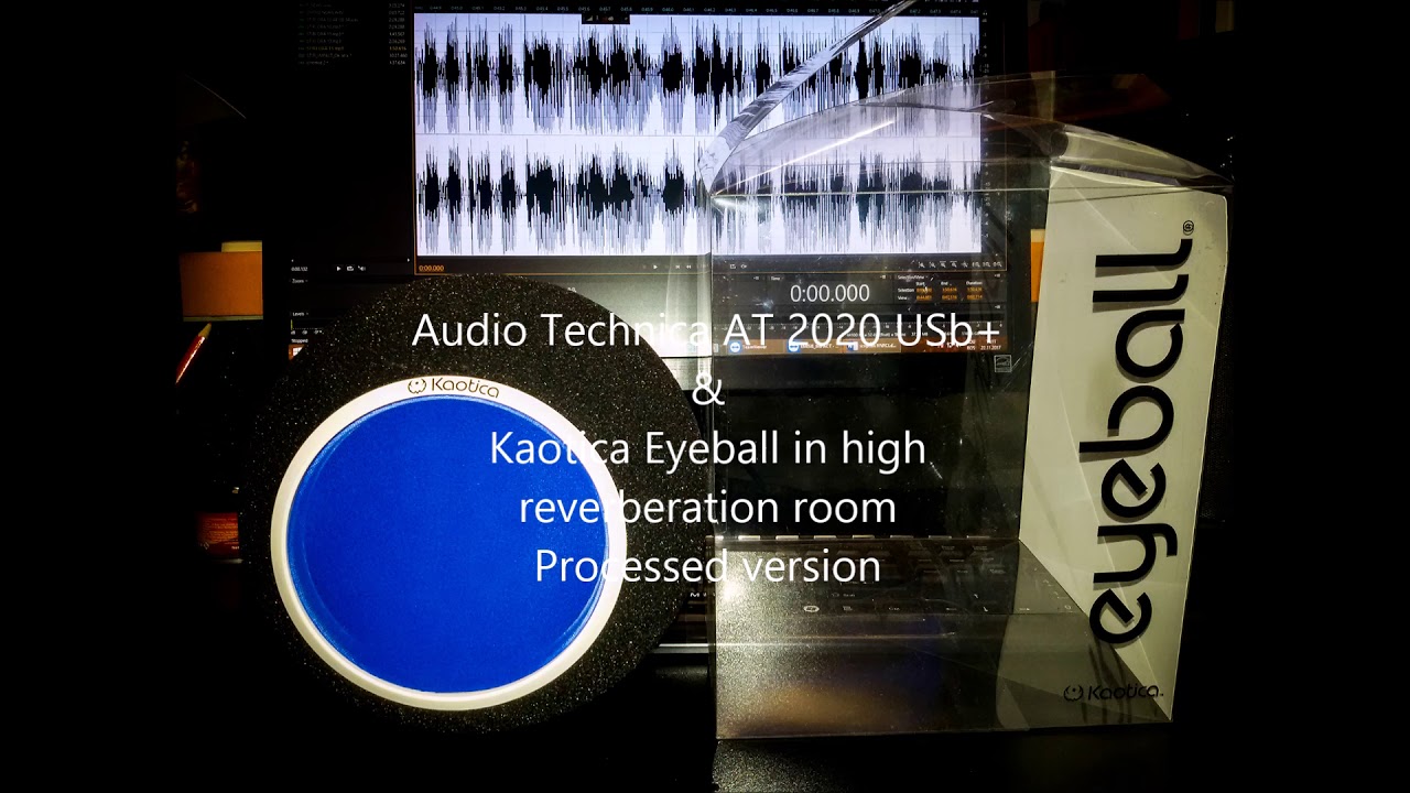 Kaotica Eyeball Comparative Test in high reverberation room - processed ...