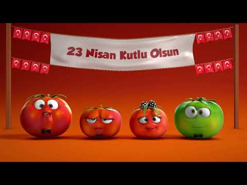 Tatlı Domatesler, 23 Nisan Ulusal Egemenlik ve Çocuk Bayramı'nı Kutlar!