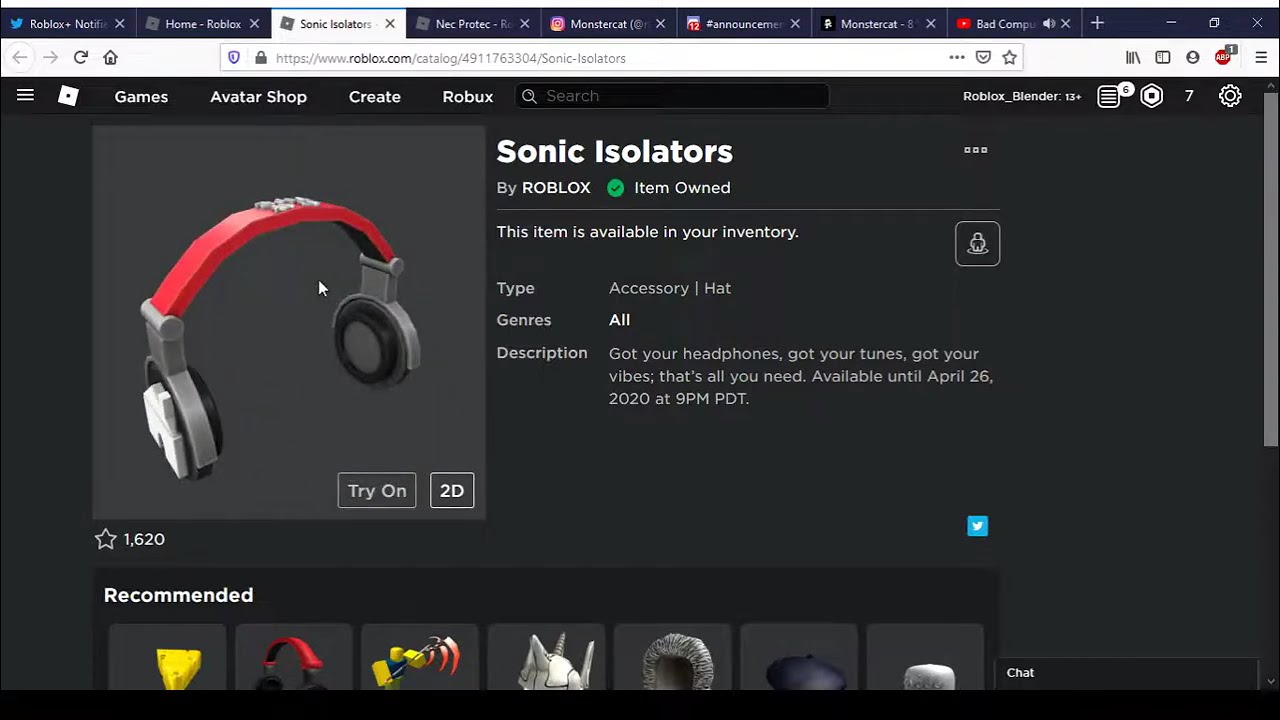 How To Get Sonic Isolators & Nec Protec | Roblox - YouTube