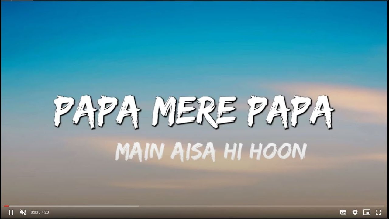 Papa Mere Papa - Main Aisa Hi Hoon | Sushmita Sen | Himesh Reshammiya ...