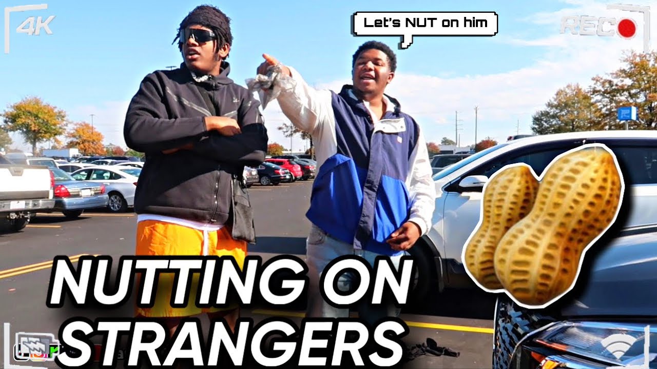 NUTTING ON STRANGERS PRANK IN THE HOOD!! - YouTube