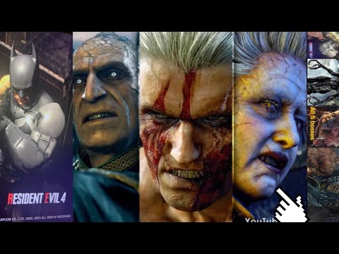 RE4 REMAKE Batman Vs All Bosses + Ending/Infinite Rocket launcher ...